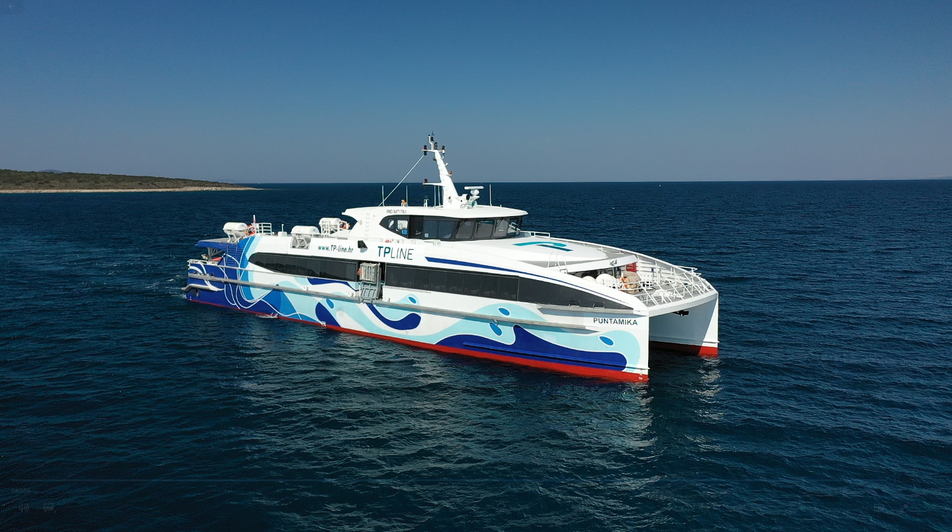 Catamaran ferry transportation | TP Line d.o.o.