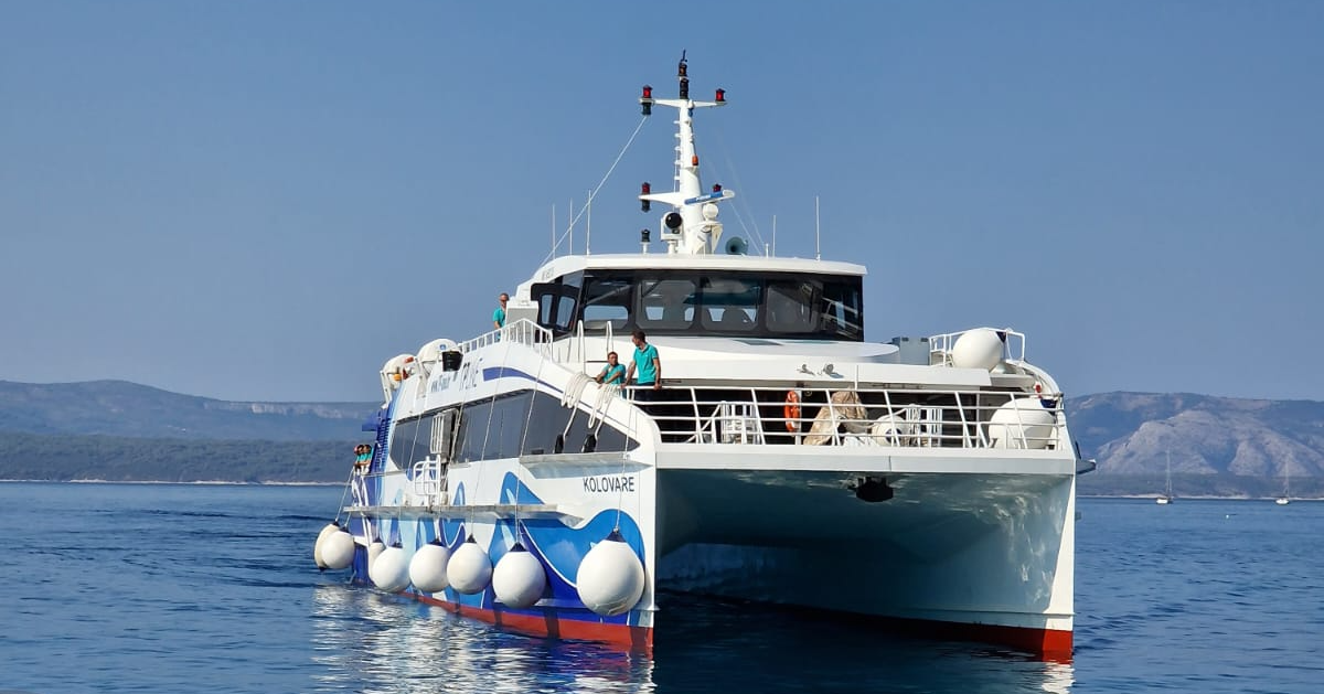Catamaran ferry transportation | TP Line d.o.o.