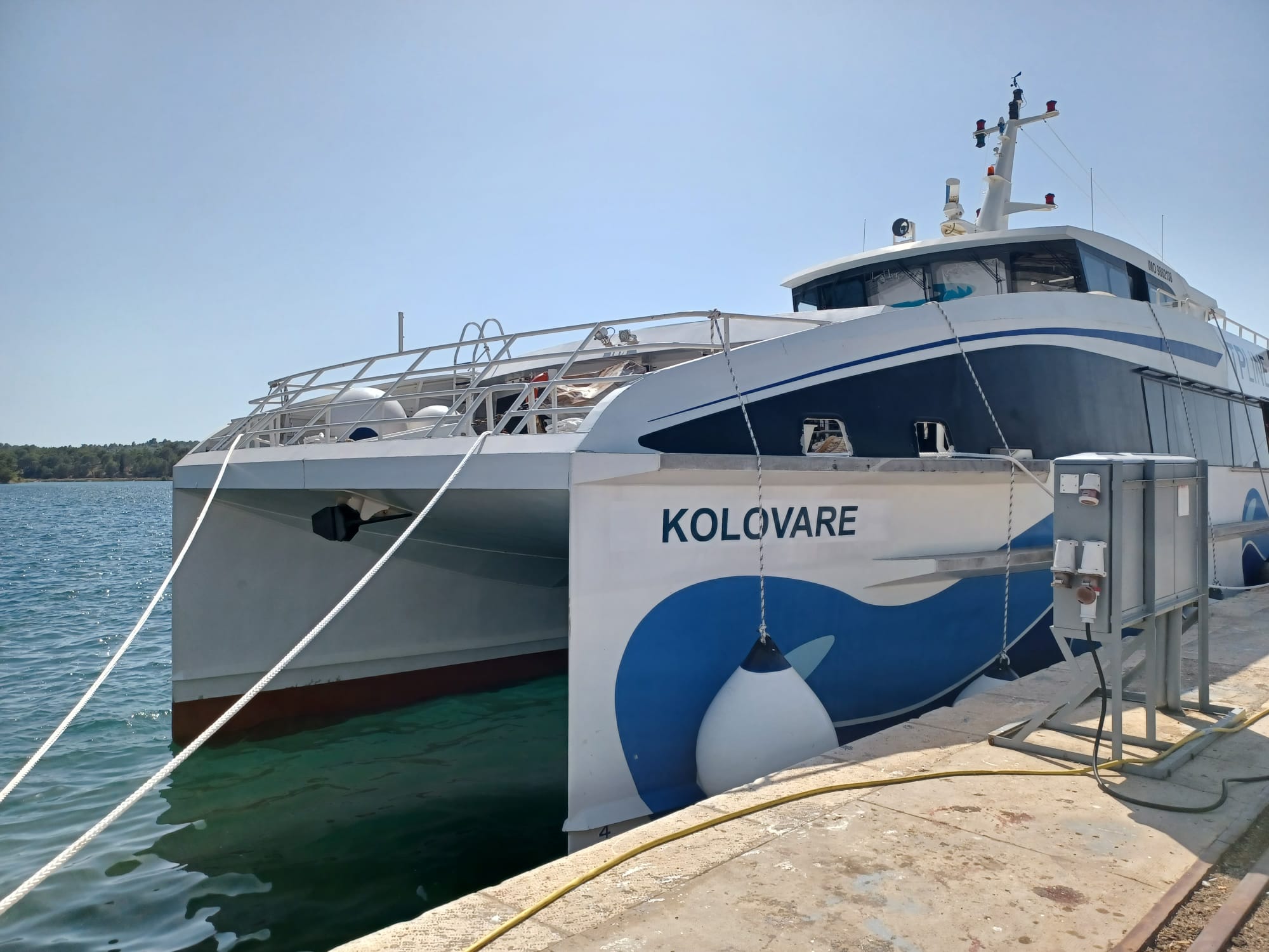 Catamaran ferry transportation | TP Line d.o.o.