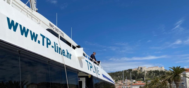 Catamaran ferry transportation | TP Line d.o.o.