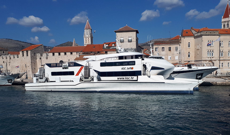 Catamaran ferry transportation | TP Line d.o.o.