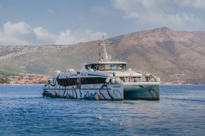 Catamaran ferry transportation | TP Line d.o.o.
