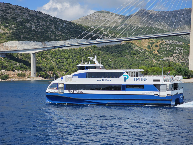 Catamaran ferry transportation | TP Line d.o.o.