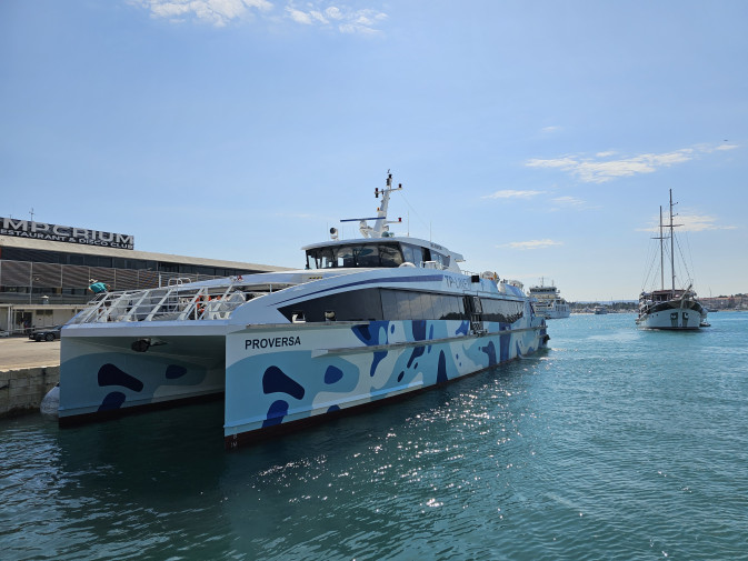 Catamaran ferry transportation | TP Line d.o.o.