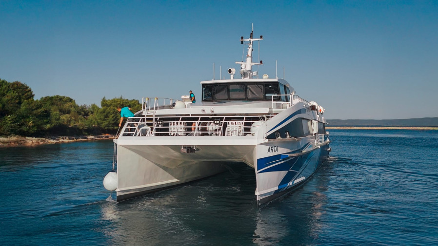 Catamaran ferry transportation | TP Line d.o.o.