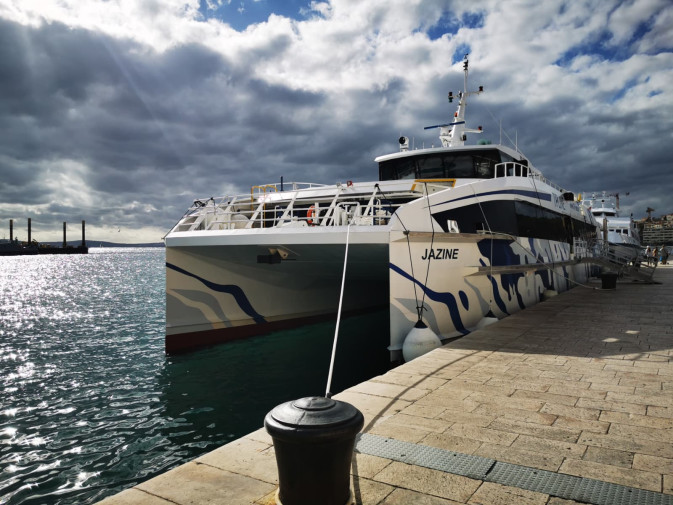 Catamaran ferry transportation | TP Line d.o.o.